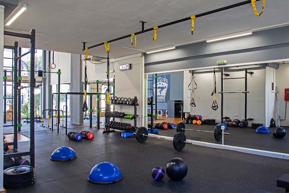 Γυμναστήριο στη νέα Φιλαδέλφεια - Calisthenics & Fitness Society